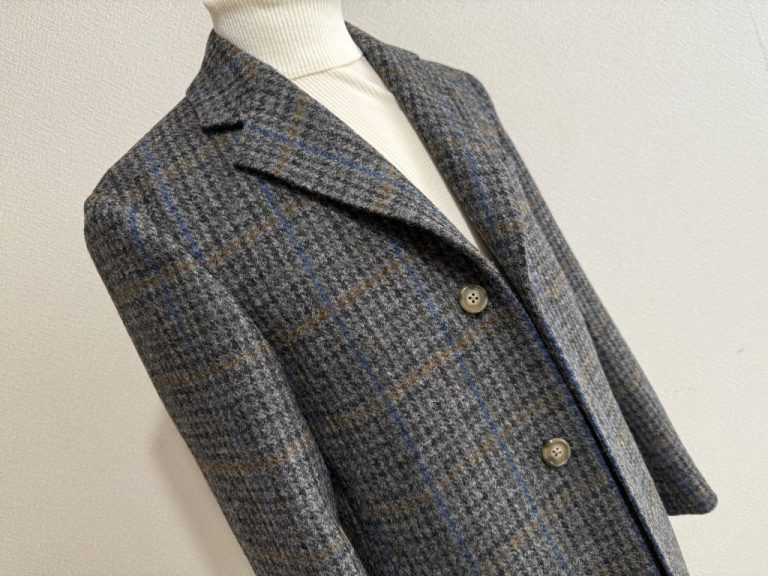 ツイードで作る自分だけのチェスターコート | オーダーメイドスーツとシャツのCOCOASSO